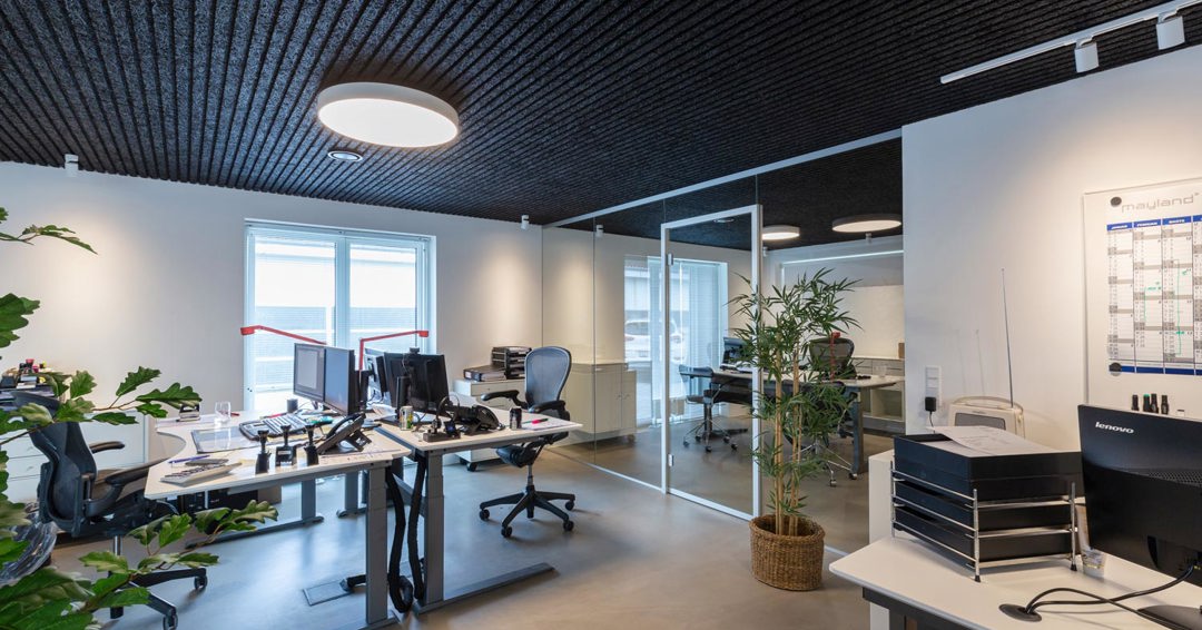 Offices with attractive designer ceilings | Troldtekt