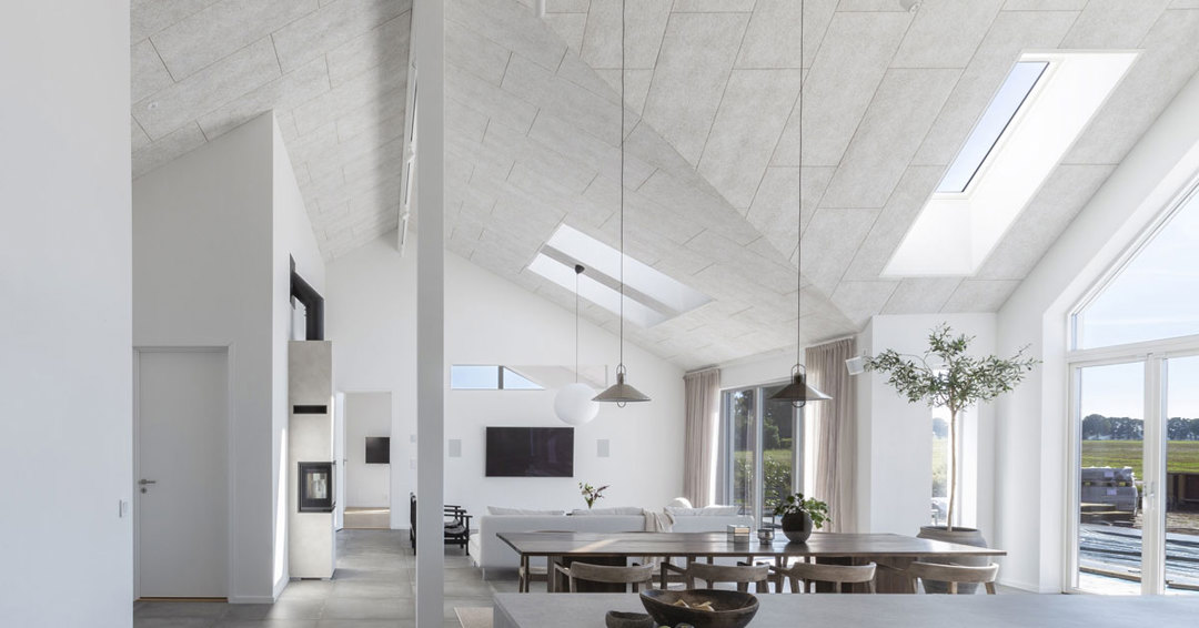 High ceilings, lots of angles | Troldtekt