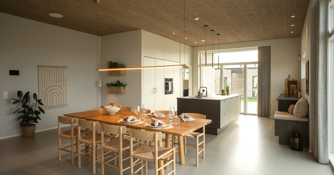 Modern show house with popular layout | Troldtekt